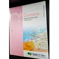 Pre-Owned Y Gamma Single & Multiple-Digit Multiplication, Student Workbook, Math U See (2012 ...