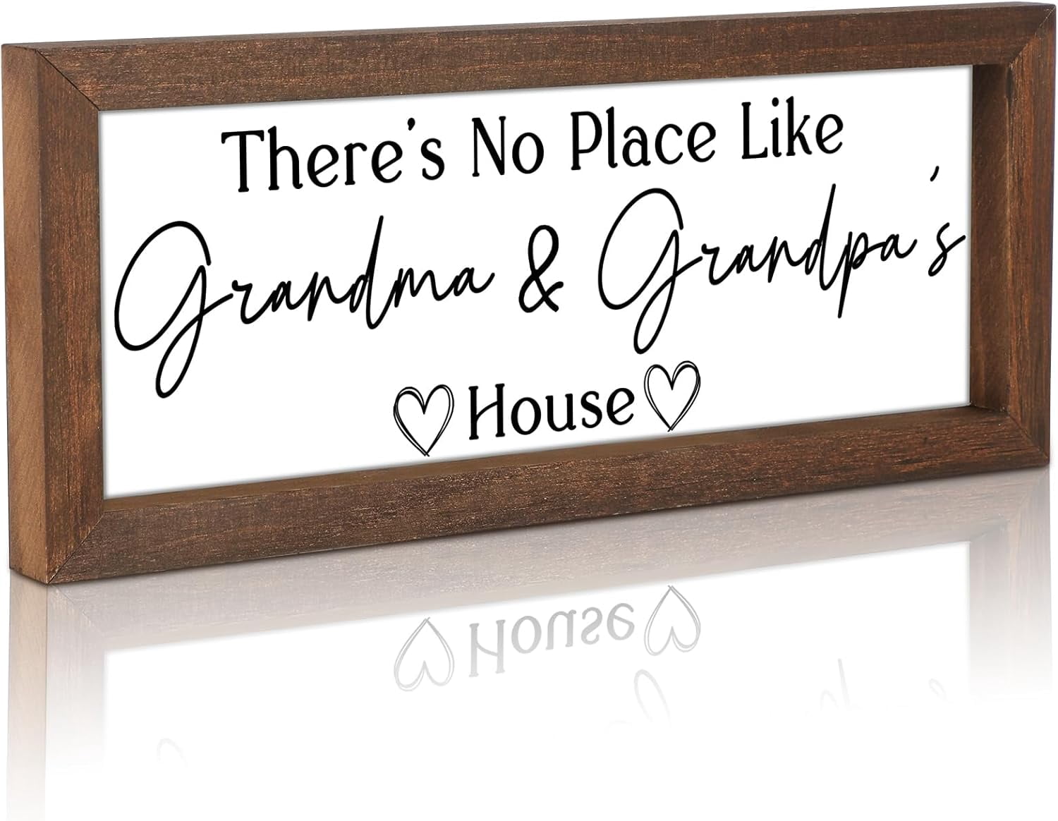 Y Grandparents Gifts from Grandkids There's No Place Like Grandma ...