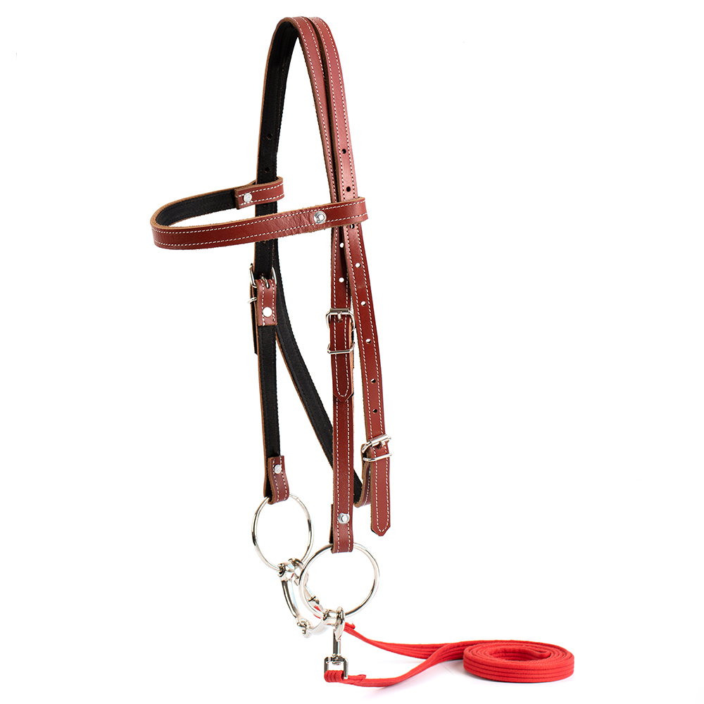 Y.J TAILS Leather Horse Bridle, Adjustable Western Browband Bridles for ...