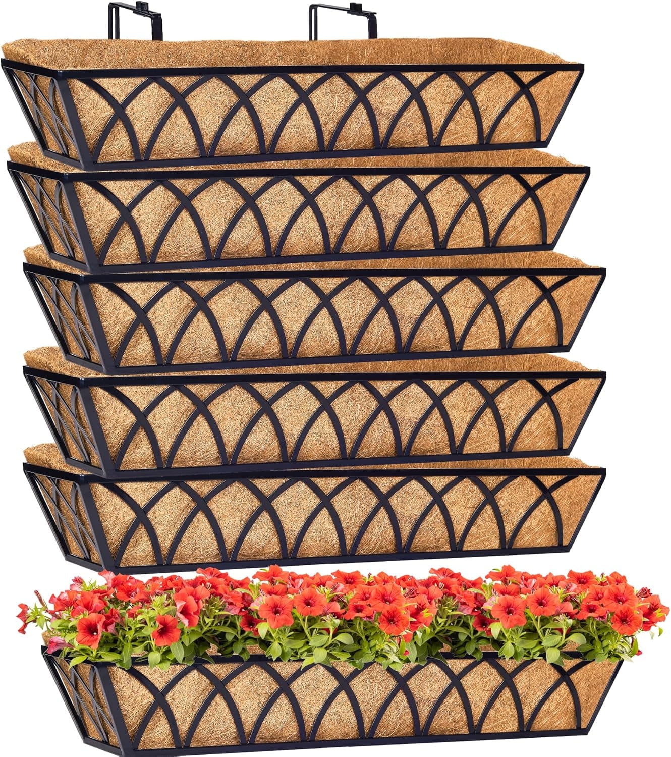 Y&M 30INX6PCS Window Boxes - Walmart.com