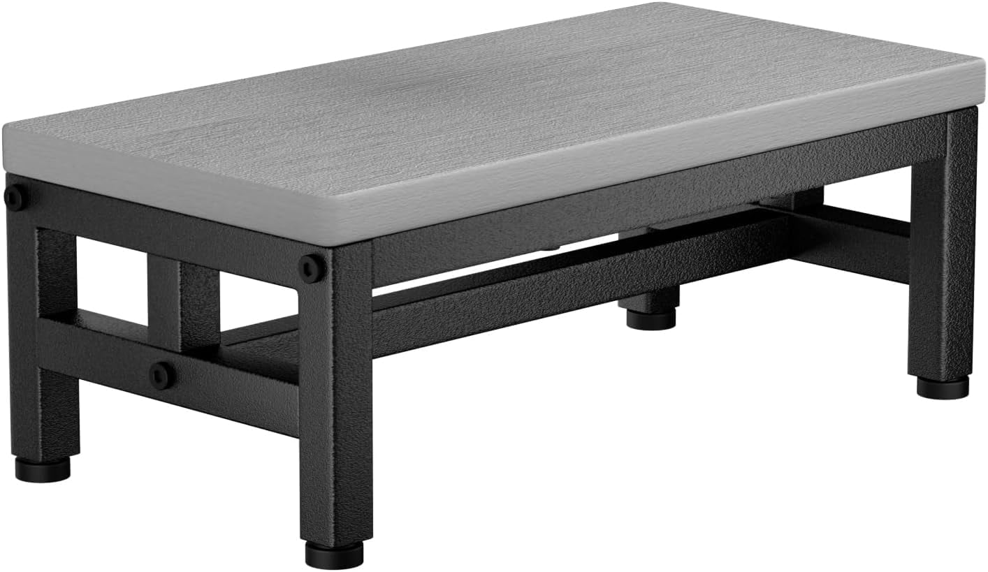 Y&M One Step Stool for Adults Kids, Adjustable Non-Slip Foot Stool with ...