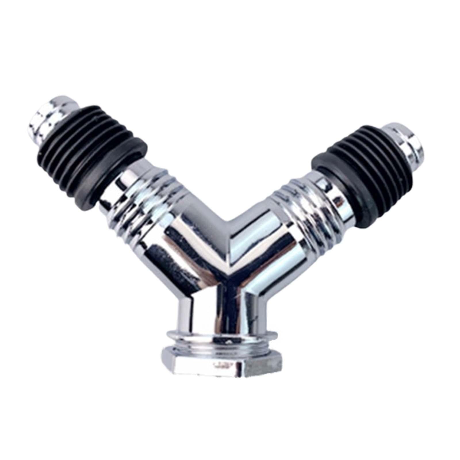 Y Pipe Connector Washing Floor Drain Joints for Kitchen Bathroom ...