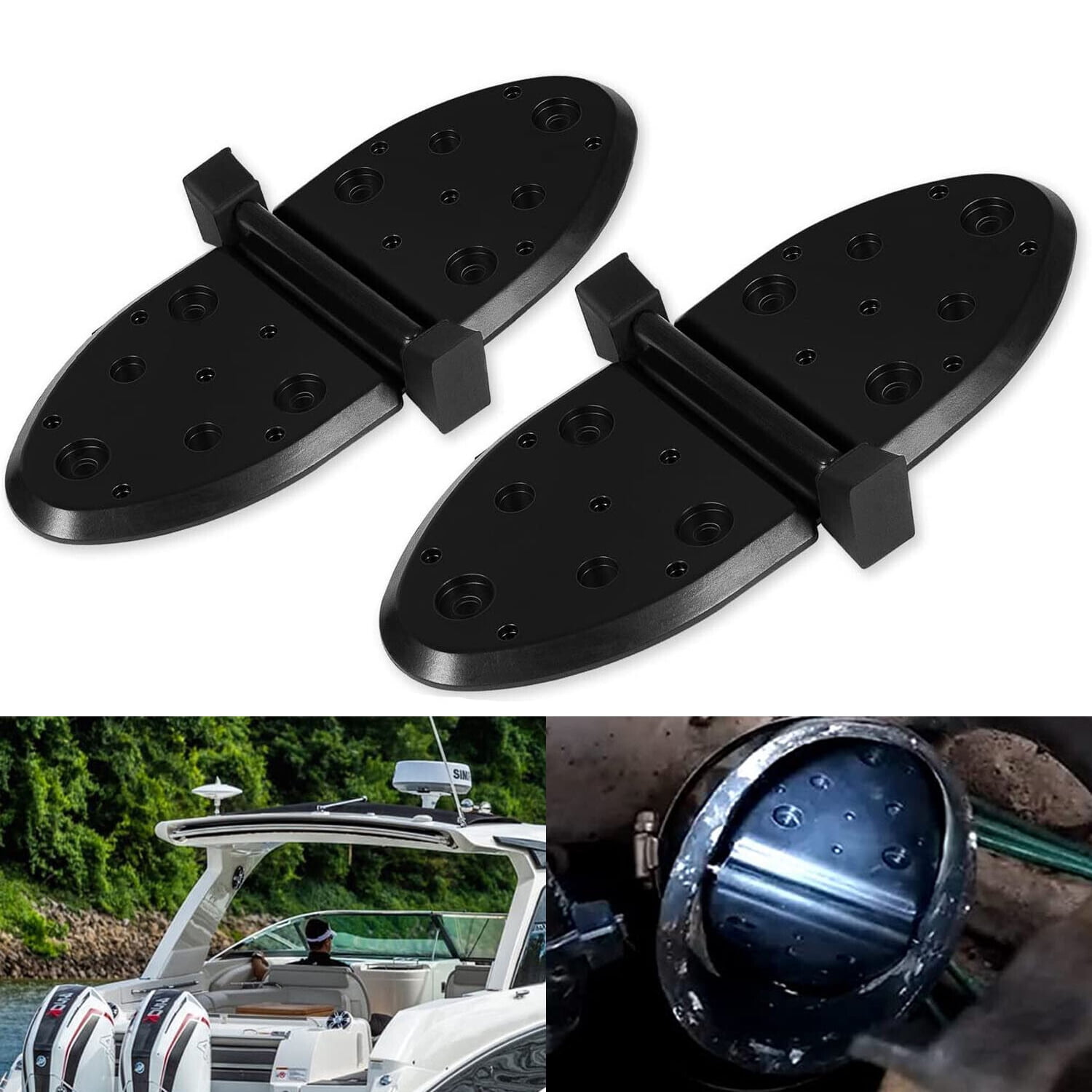 Y-Pipe Exhaust Water Shutter Kit For Mercruiser Stern Drive V8 V6 ...