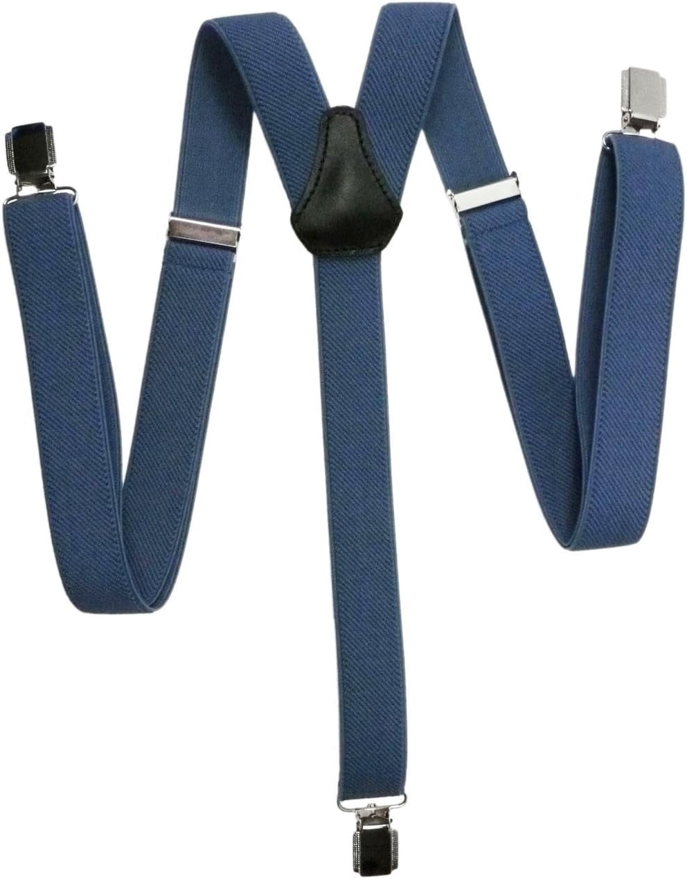 Y-Shaped Unisex Adjustable Skinny Clip on Braces/Suspenders with Metal ...