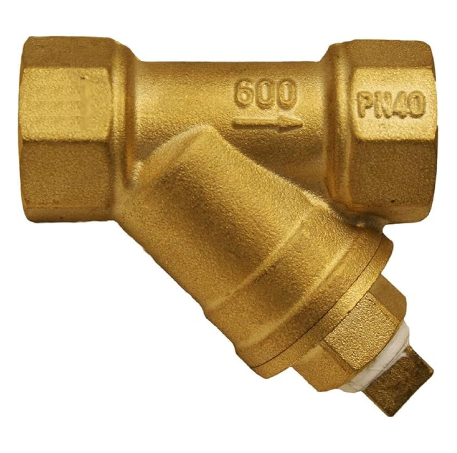Y Strainer 3/8 Inch FPT Brass - 600 PSI CWP Forged Y-Filter; Water, Air ...