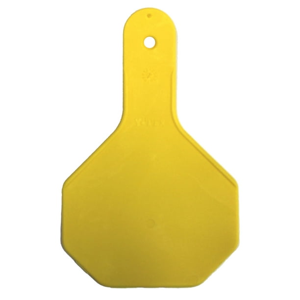 Y-Tex 7713000 3 Star Blank Tag - Medium- Yellow - Walmart Business Supplies