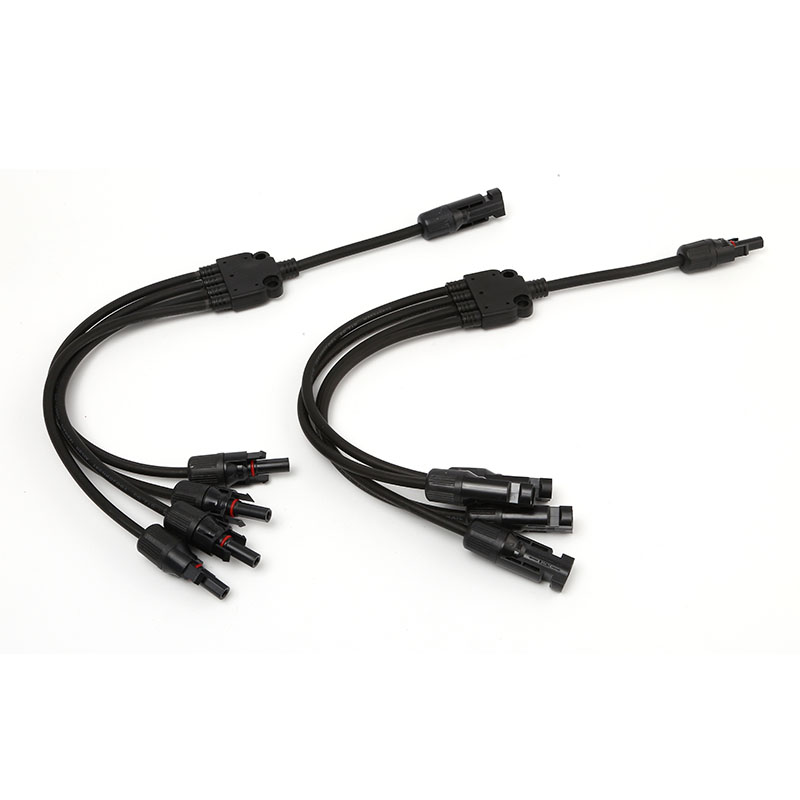 Y-Type PV Connector for Solar Panel Systems Deep Parallel Connection ...