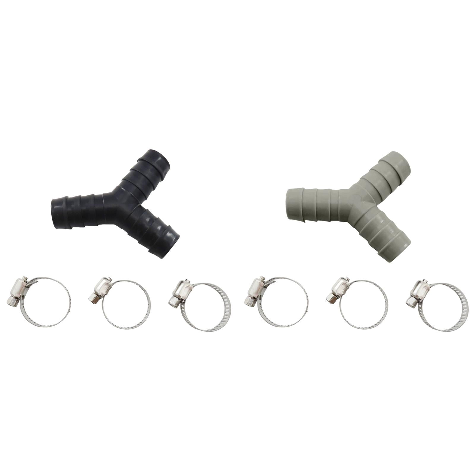 Y-Type Washing Machine Drain Hose Connector - Heavy Duty Split Pipe ...