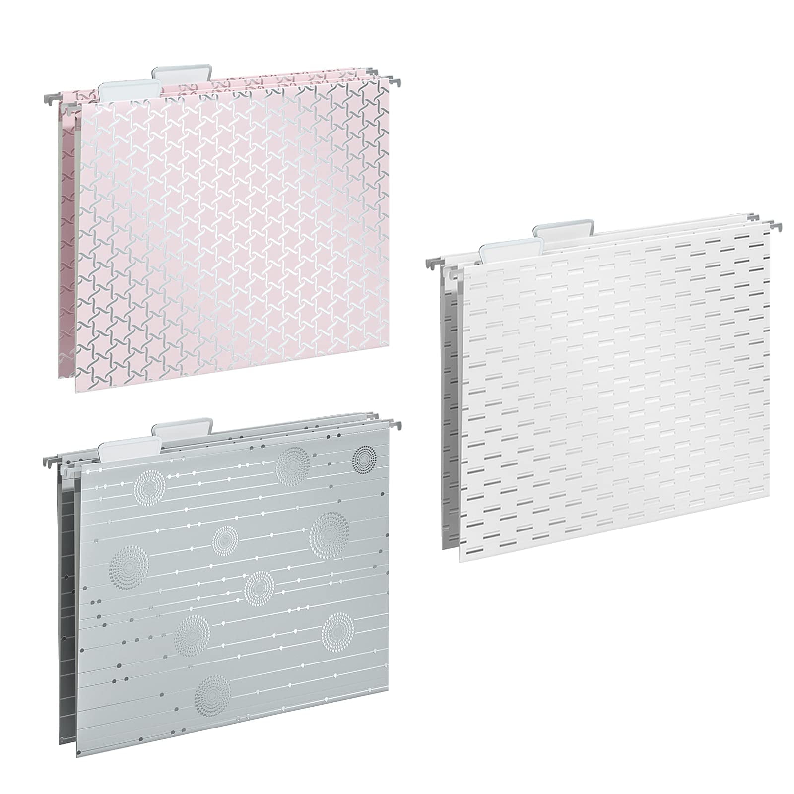 Y YOMA 6 Pack Decorative Hanging File Folders Letter Size File Folder ...