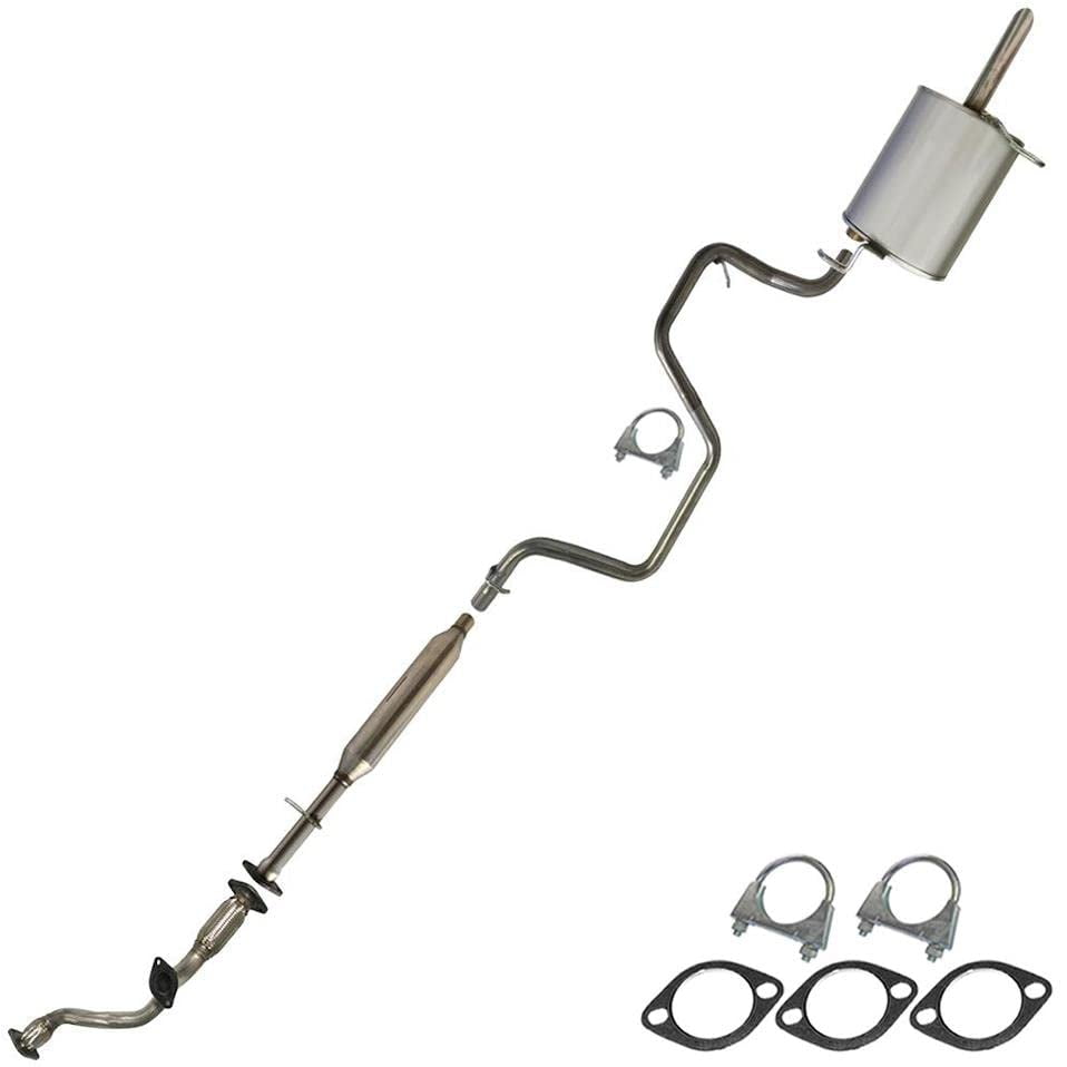 Y-pipe, resonator, intermediate pipe, and muffler exhaust system kit ...