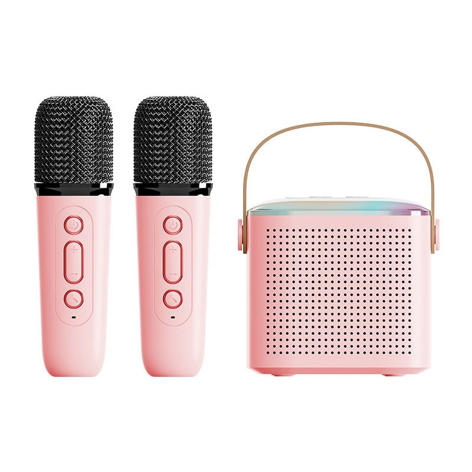 Y1 Portable Speaker System Stereo Sound Bluetooth-Compatible 5.3 (Pink ...