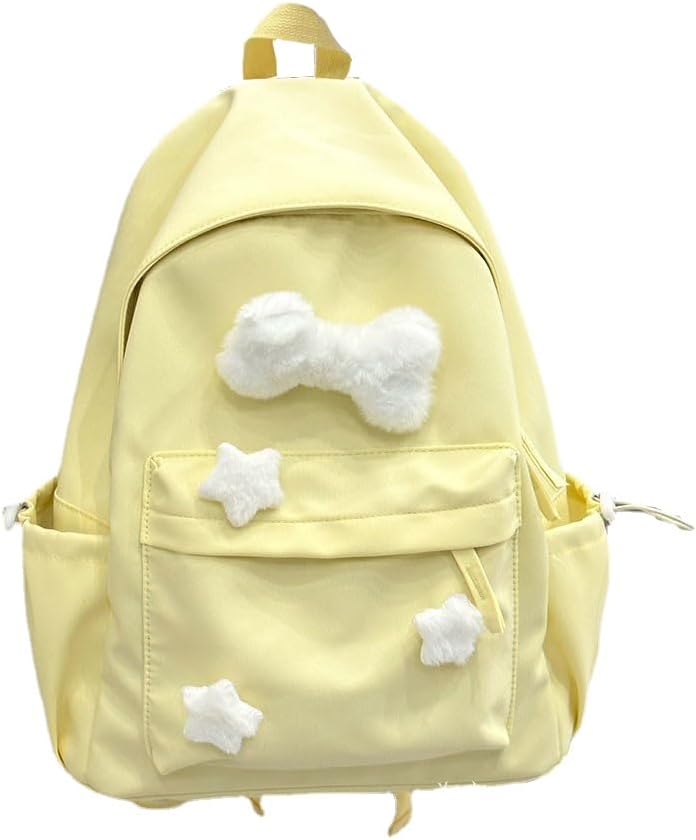 Y2K Backpack Star Backpack Preppy Backpack with y2k Accessories Cute ...
