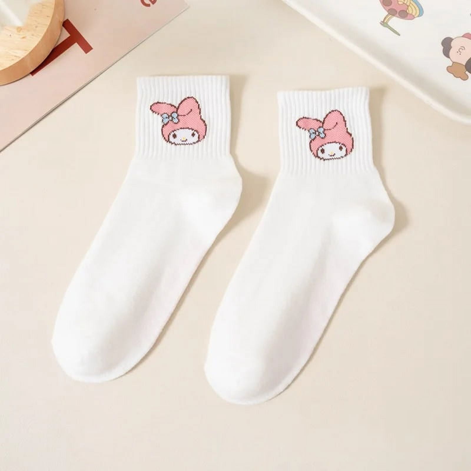 Y2K Hello Kitty Socks for Girls Medium Socks Kawaii Sanrio Hello Kitty ...