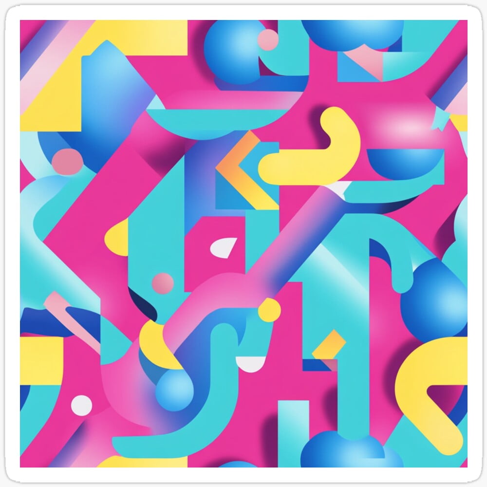 Y2K: Retro And Innovation Sticker Kir-2772 - Walmart.com