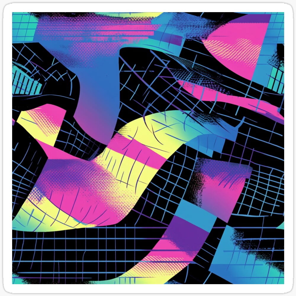 Y2K: Retro And Innovation Sticker Kir-2781 - Walmart.com