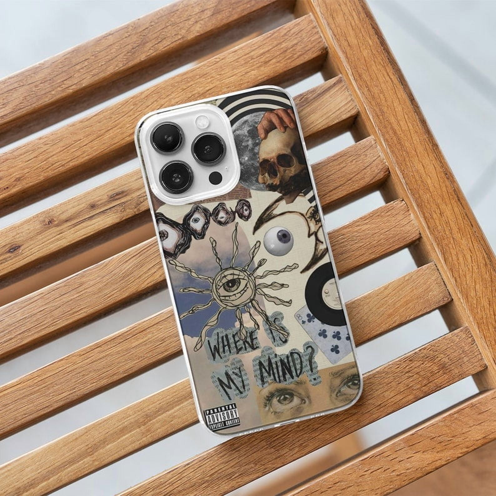 Y2k Moodboard Grunge Phone Case for iPhone 11-17 Retro VHS Aesthetic ...