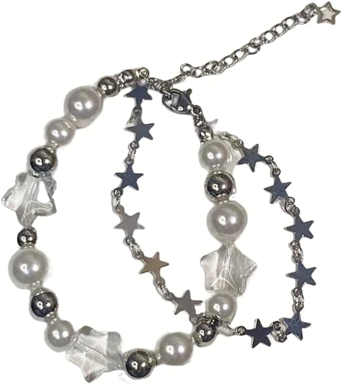 Y2k Star Beads Bracelets Grunge Accessories Punk Cool Aesthetic ...