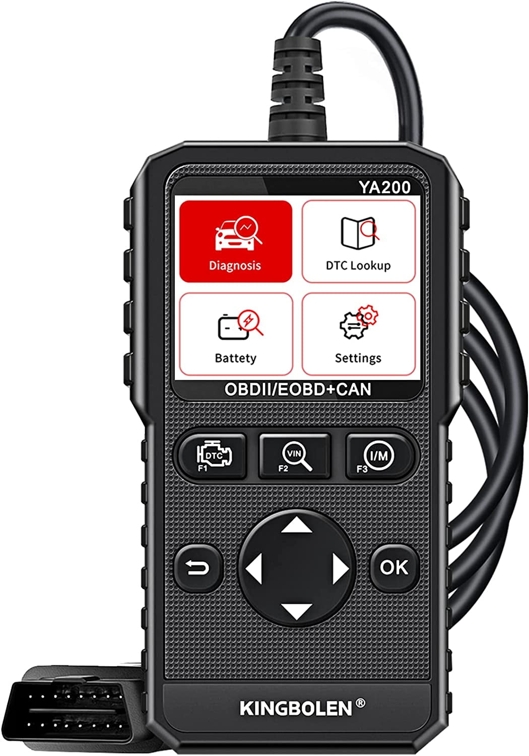 YA200 OBD2 Scanner, Car OBD2 Code Reader Check Engine Light, Car ...