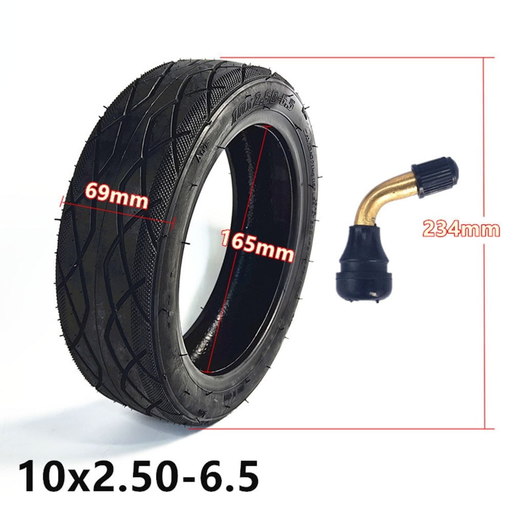 YAAQII for 10 Inch Tubeless Tire 10x2.50-6.5 for Ninebot MaxG30 G30E ...