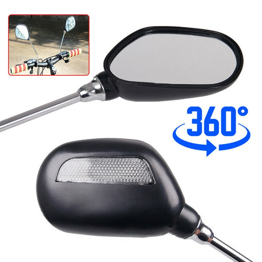 YAAQII for Bicycle Handlebar Rear View Mirror Set, 360° Adjustable ...