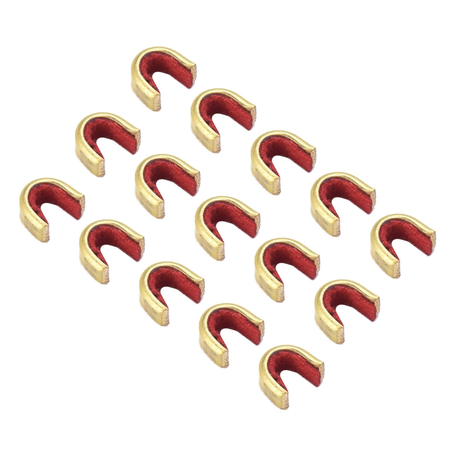 YAAQII for Bow String Nocking Points Set Brass Buckle Clip Knocks ...