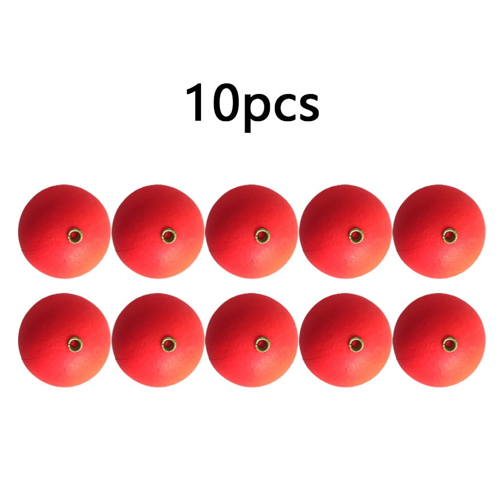YAAQII for Fishing Floats Ball Beads 10pcs 15mm Foam Strike Indicators ...