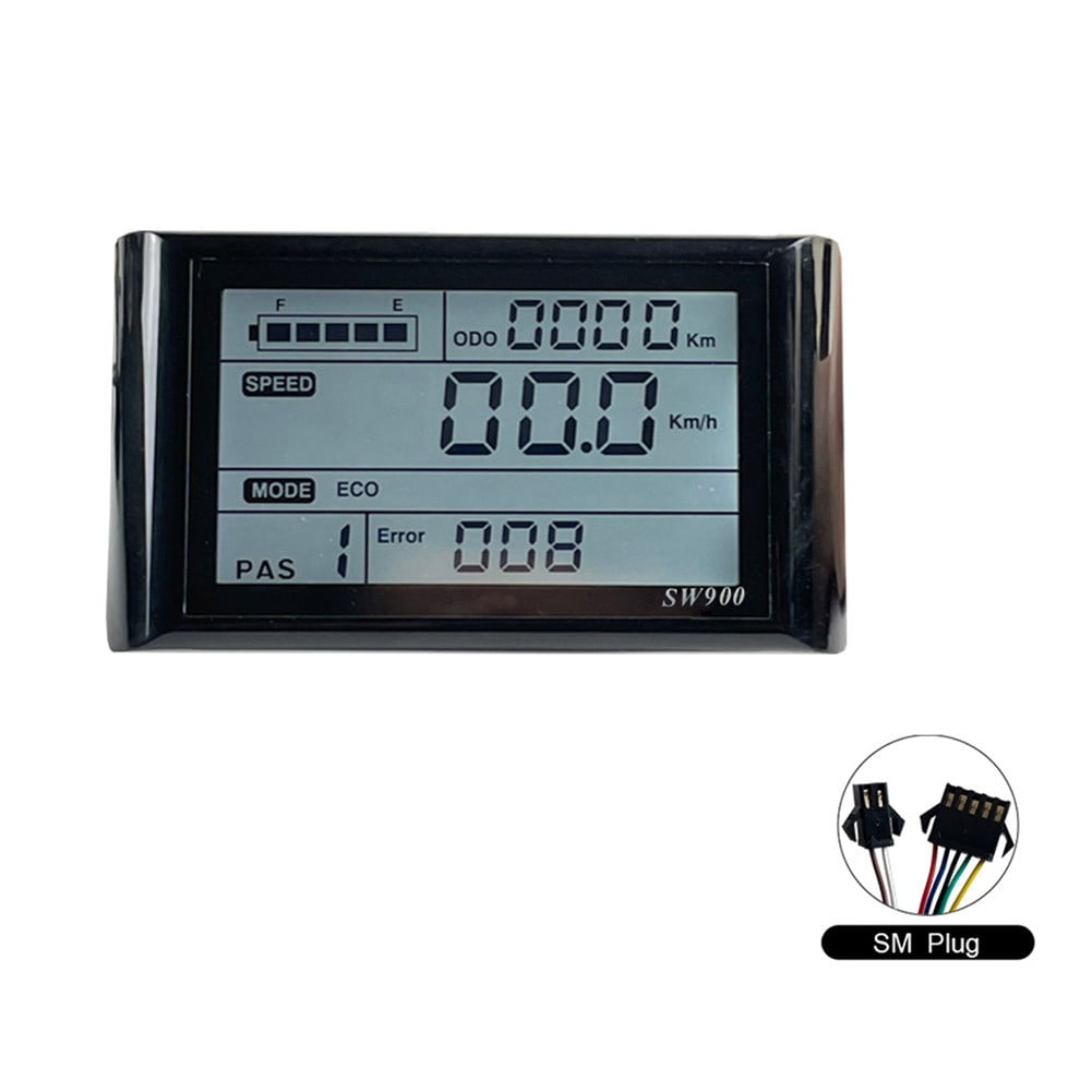 YAAQII for SW900 LCD Display Meter Control Panel for Electric Bicycle ...