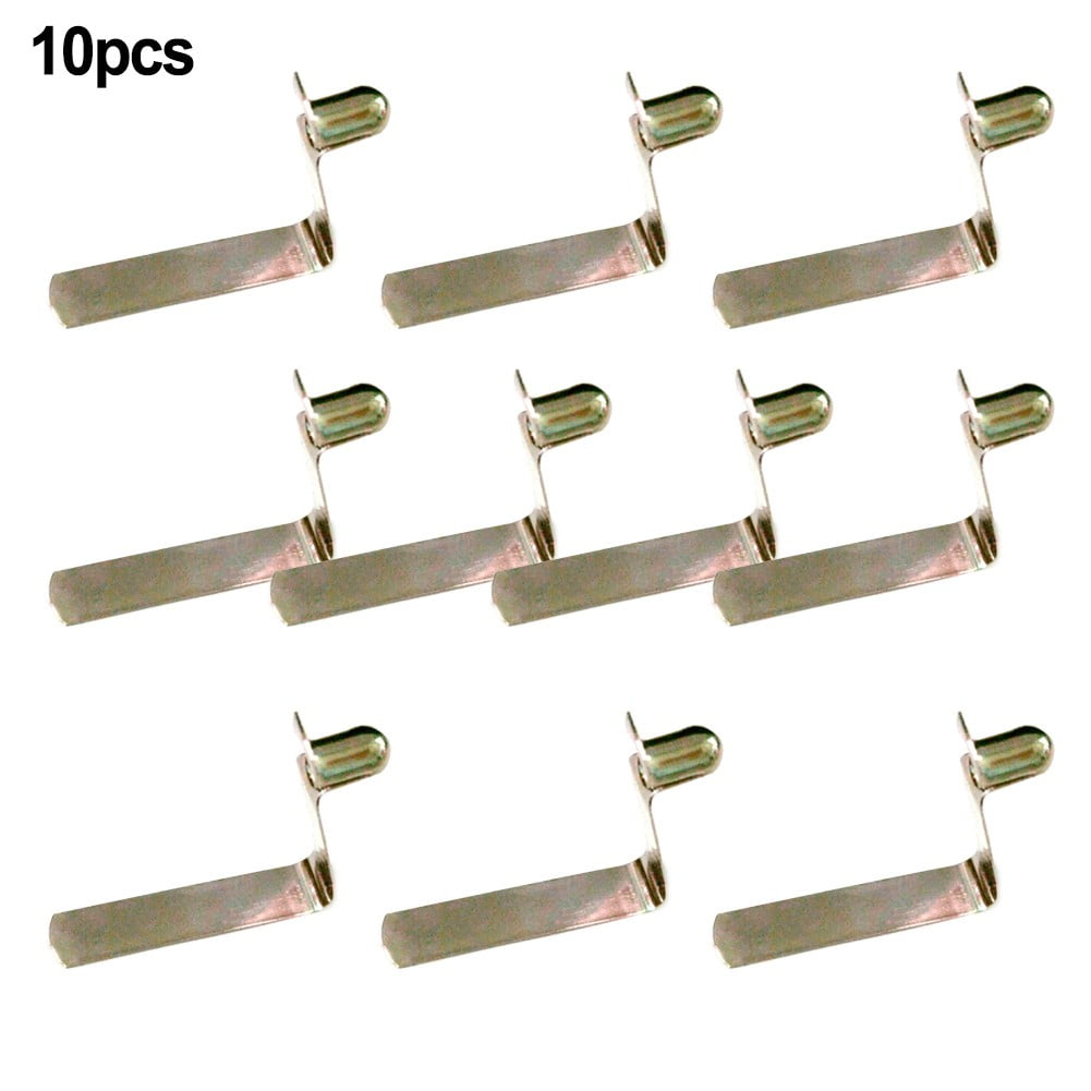 YAAQII for Spring Clip Locking Tube Pin Set, 10 Pack Metal Push Clips ...