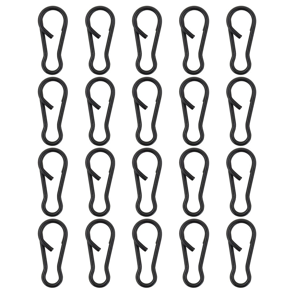 YAAQII for Stainless Steel Fishing Snap Clips Speed Links Swivel Hook ...