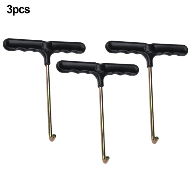 YAAQII for Spring Puller T-Shape Hook Tool Set of 3 - Heavy Duty PP ...