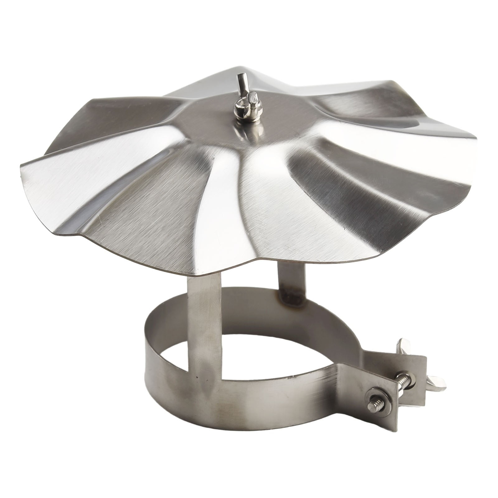 YAAQII for Stainless Steel Wood Stove Chimney Cap Roof Cowl Umbrella ...