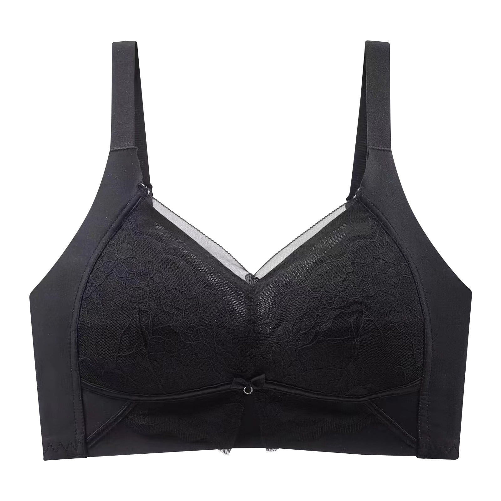 YABCSAZ Bras for Women Plus Size Backless Ultra-thin Bra Wirefree ...