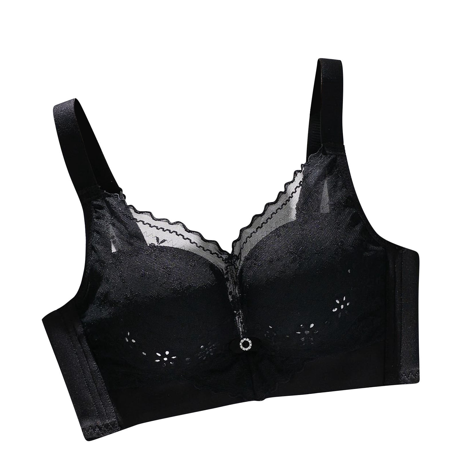 YABCSAZ Bras for Women Plus Size Push Up Sports Bra High Lift Stretch ...
