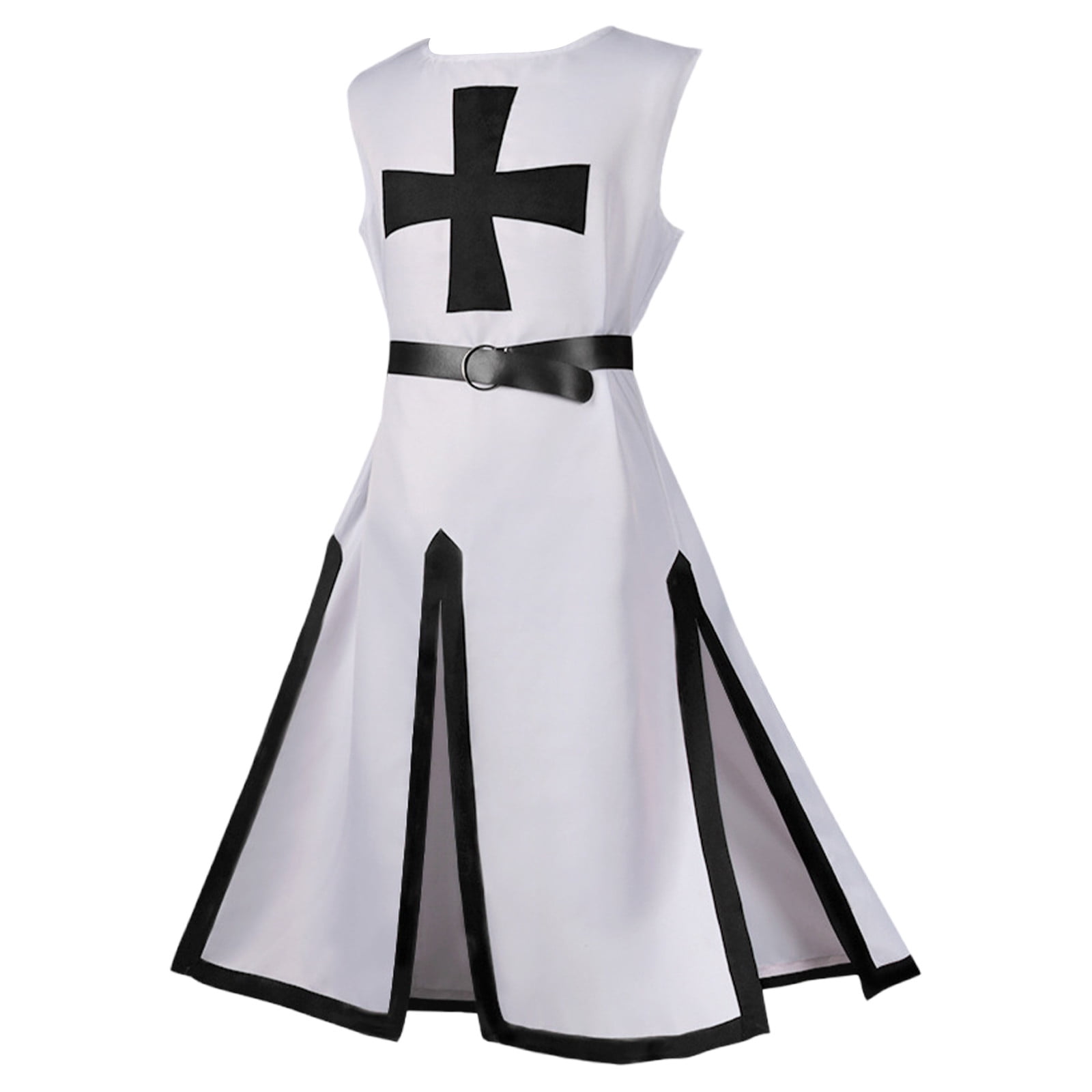 YABCSAZ Mens Crusader Costume Medieval Templar Renaissance Knight ...