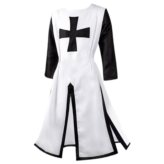 YABCSAZ Mens Crusader Costume Medieval Templar Renaissance Knight ...
