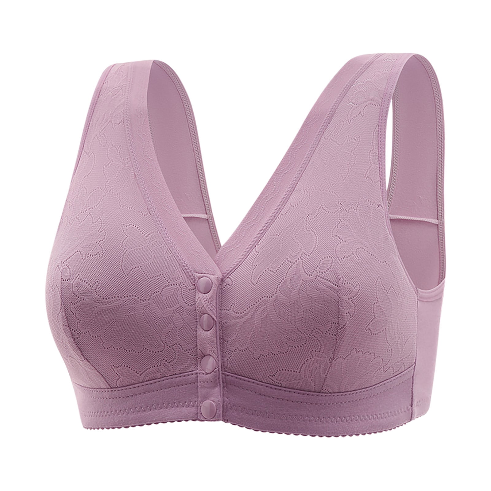 YABCSAZ Plus Size Bras,Bras for Women Wirefree Compression Sports Bra ...