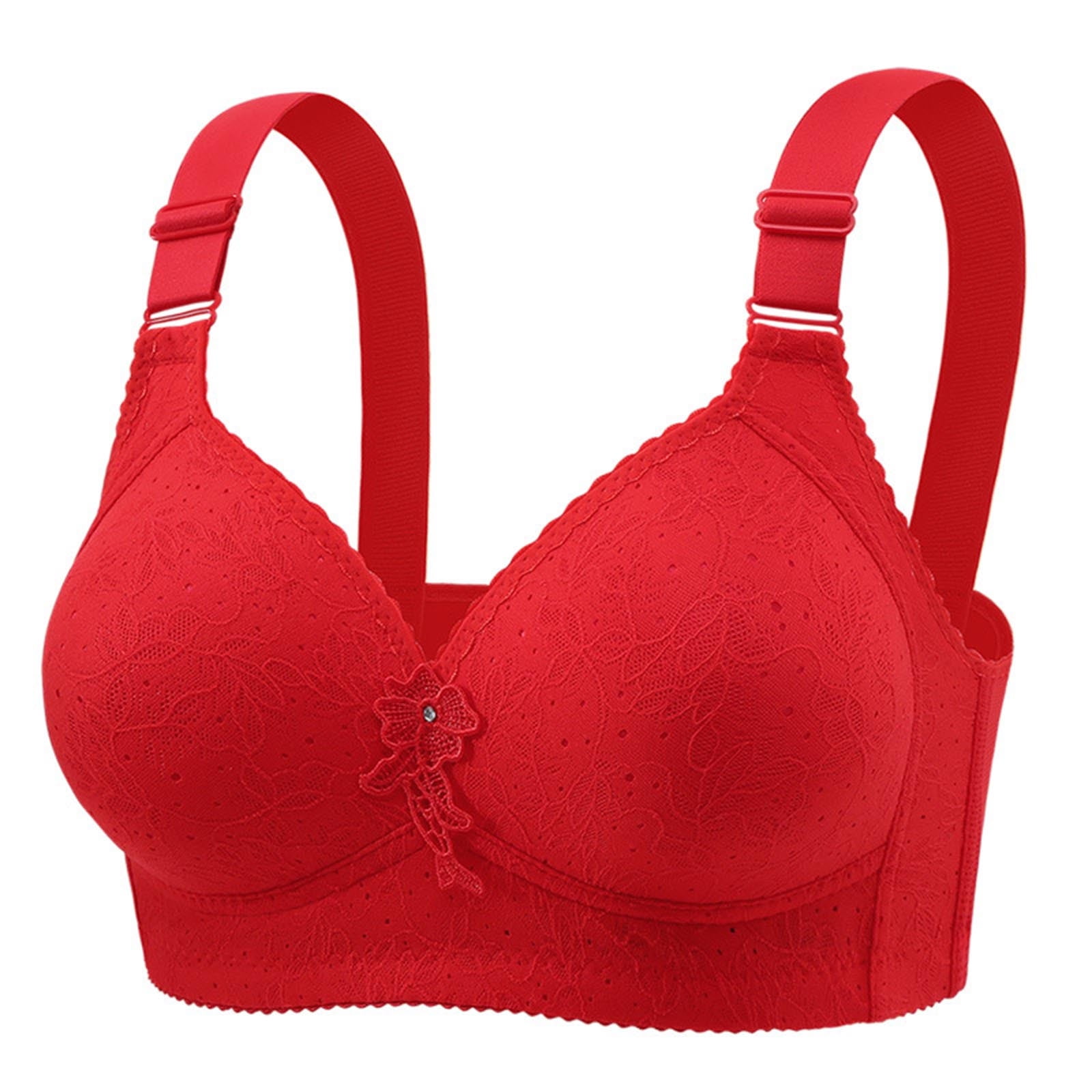 YABCSAZ Plus Size Bras Women's Bra Sexy Seamless Push Up Sports Bra ...