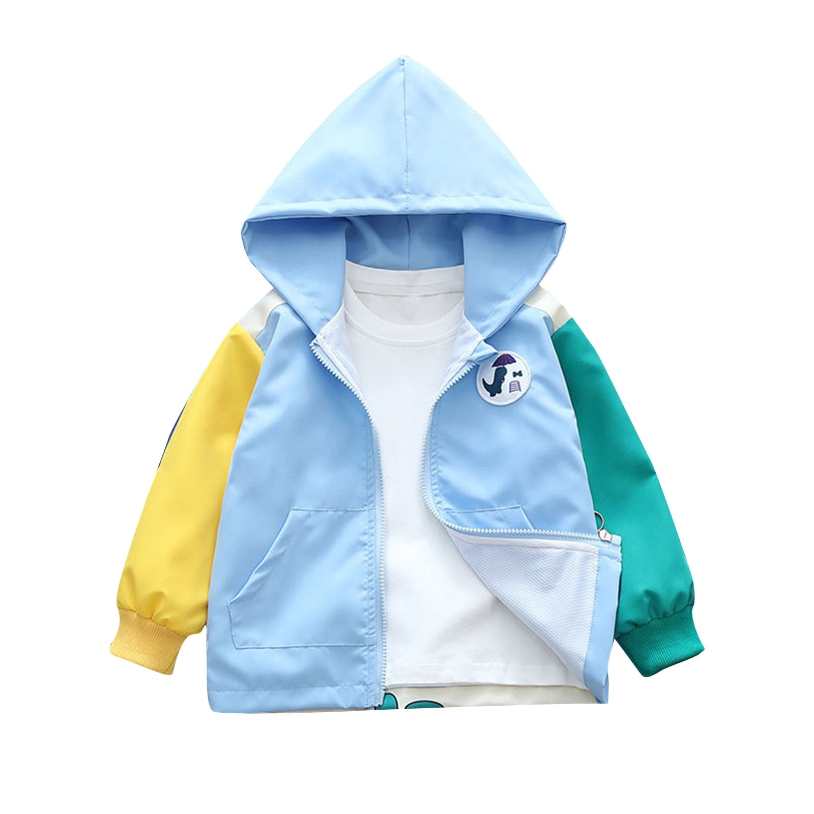 YABCSAZ Rain Jacket for Toddler Baby Boys and Girls, Light Weight Wind ...