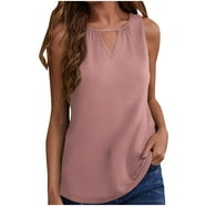 Langwyqu Plus Size Layering Tank Tops, Summer Sleeveless Henley T ...