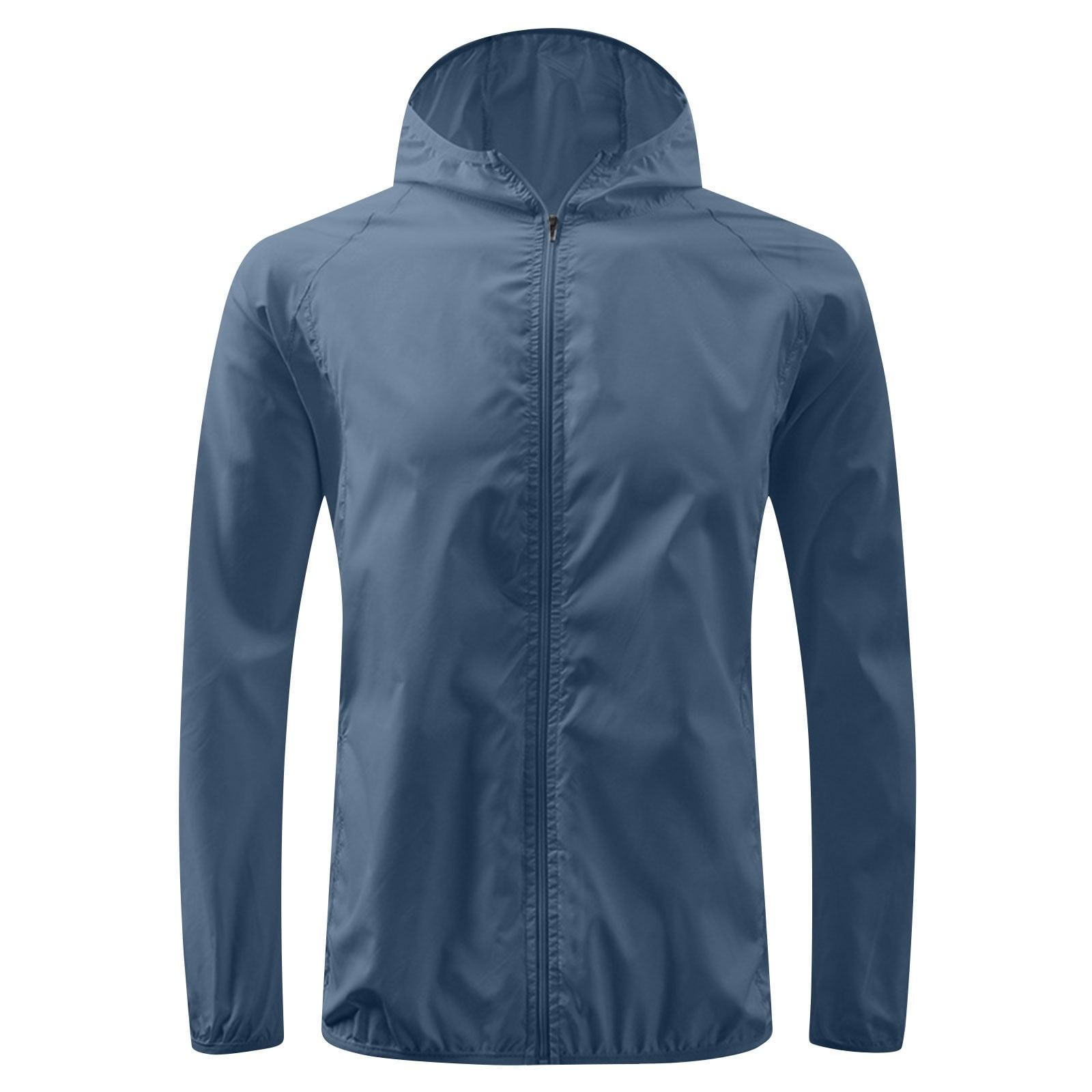 YABCSAZ Women's Waterproof Raincoat Plus Size Loose Running Lightweight ...