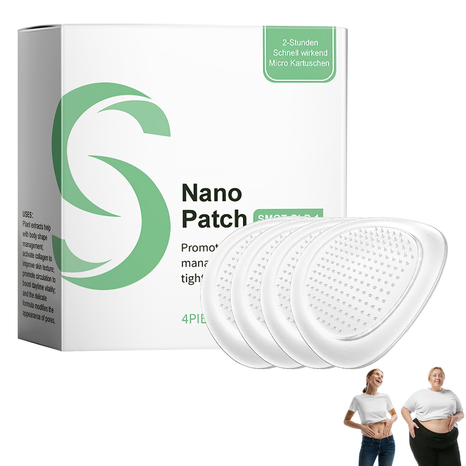 YADUO SMGT-GLP-1 Nano Patch, IRF13 Firming Skin and Body Shaping Care ...