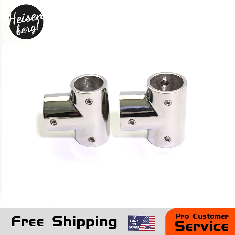 YAFELE Boat Hand Rail Fittings 90 Degree Tee 1" 25mm - 316 Marine Grade ...