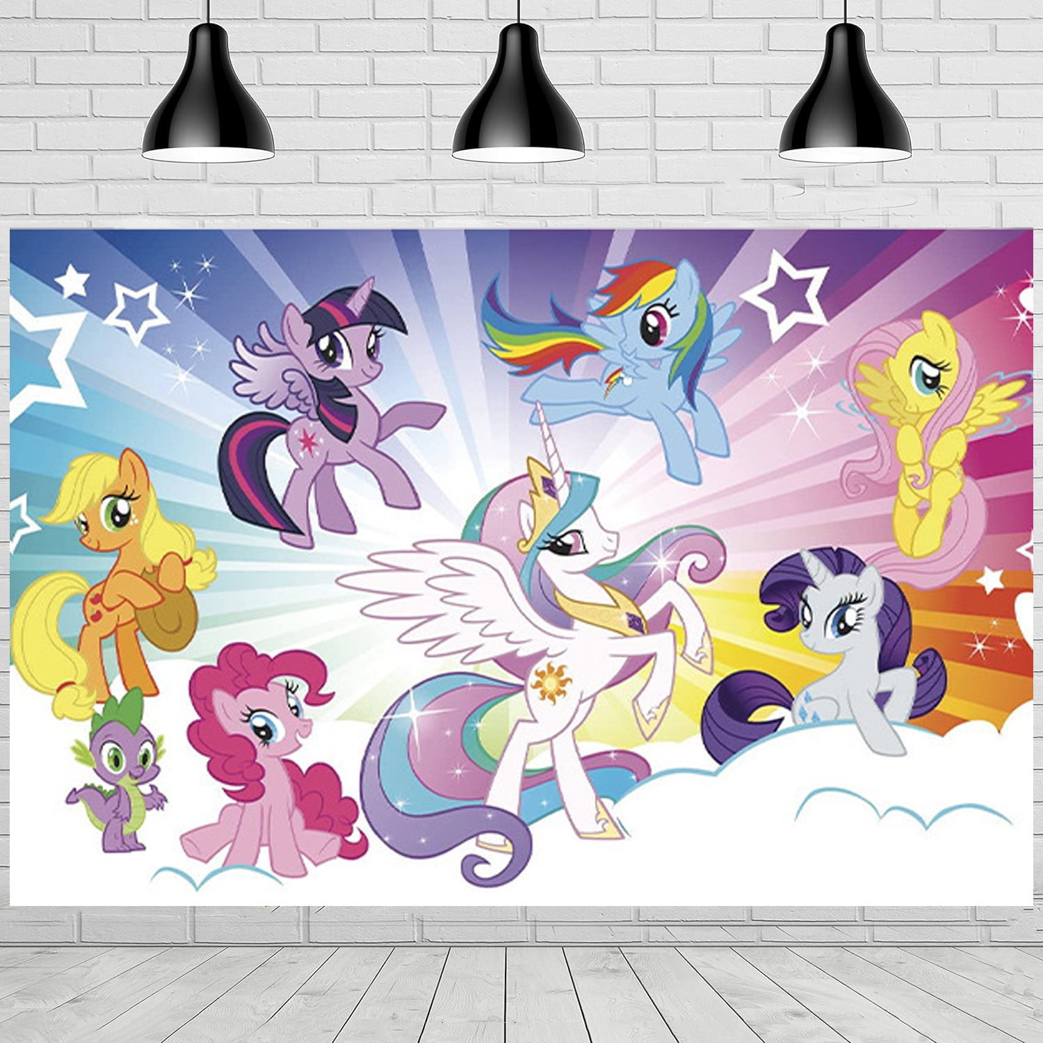 YAHAFEPY Officially Licensed My Little Pony Birthday Party Supplies ...