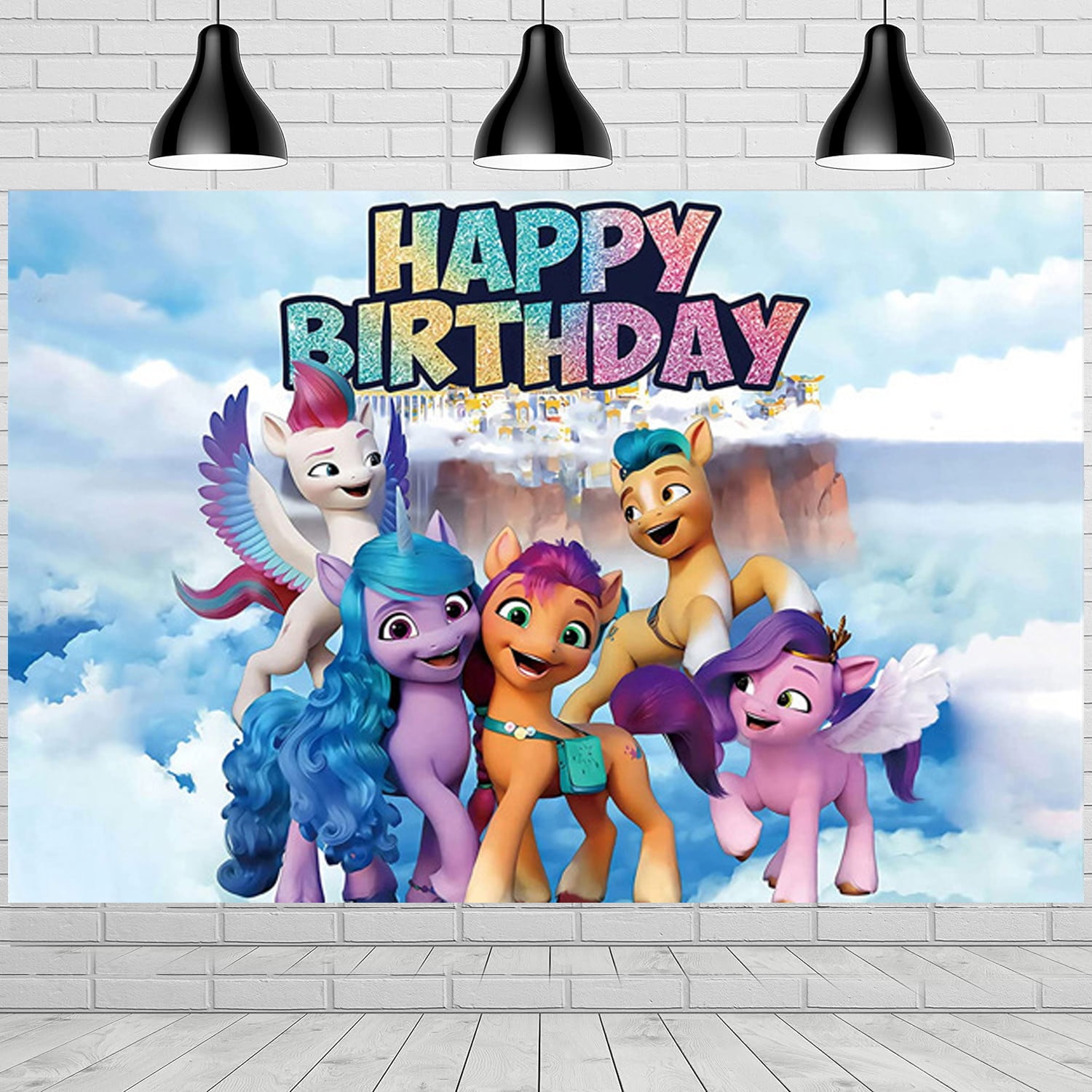 YAHAFEPY Officially Licensed My Little Pony Birthday Party Supplies ...
