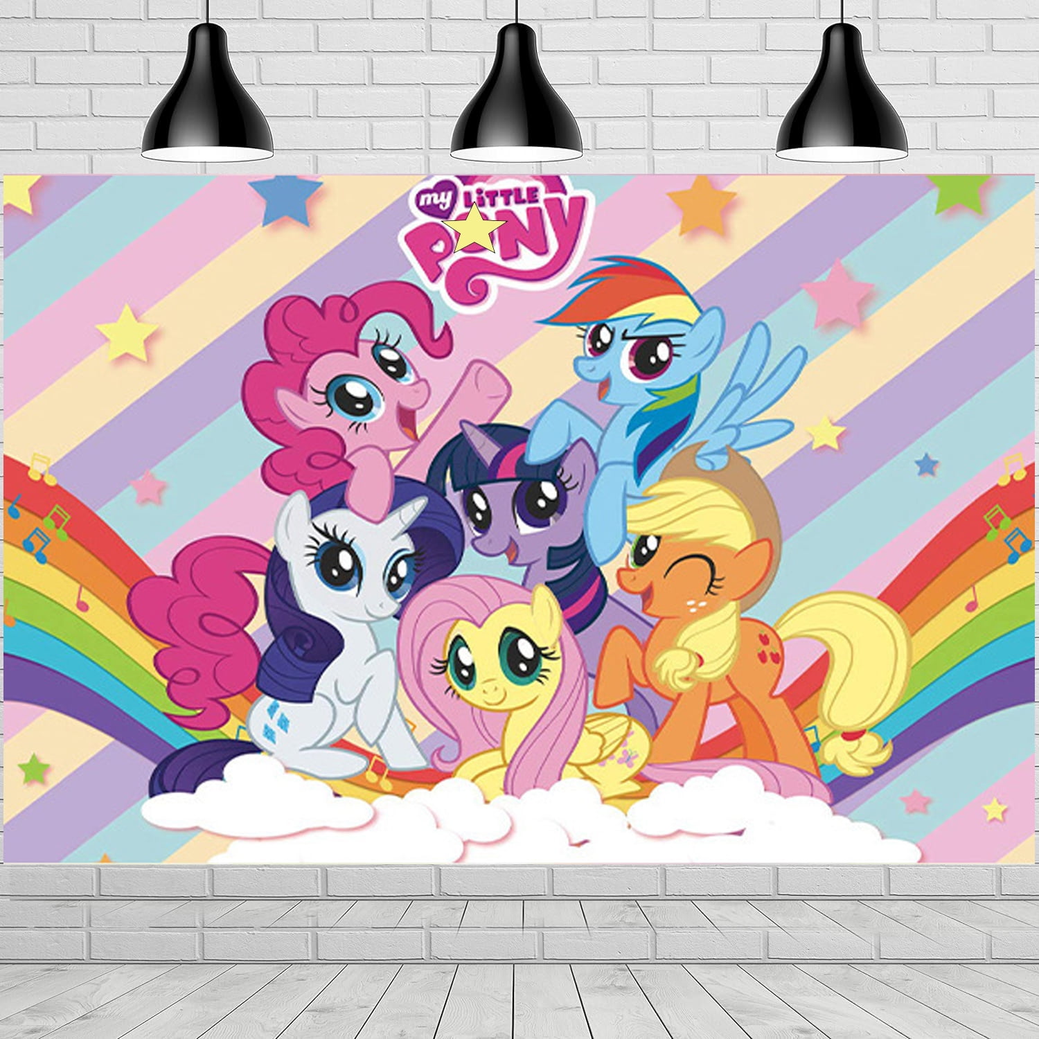 YAHAFEPY Officially Licensed My Little Pony Birthday Party Supplies ...