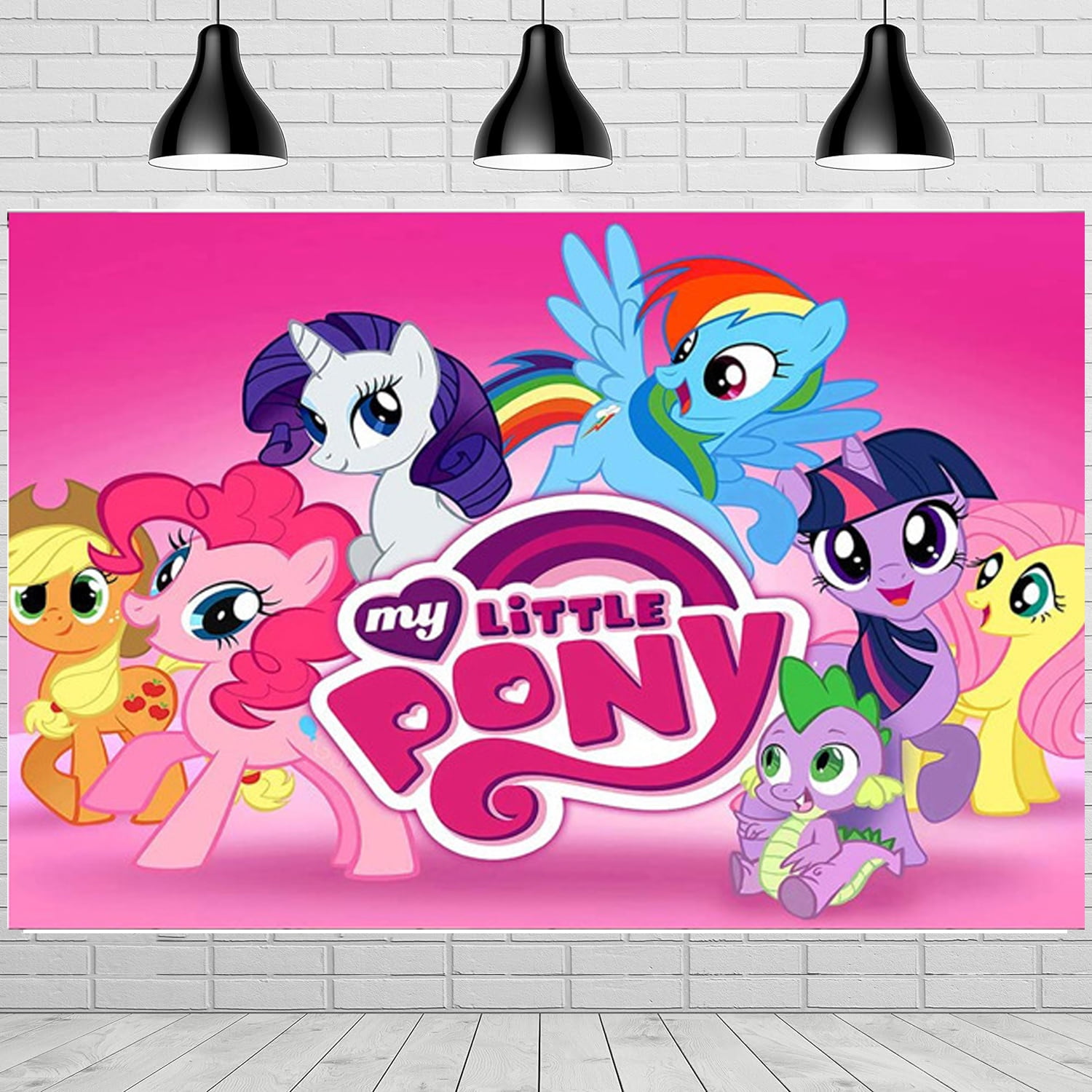 YAHAFEPY Officially Licensed My Little Pony Birthday Party Supplies ...