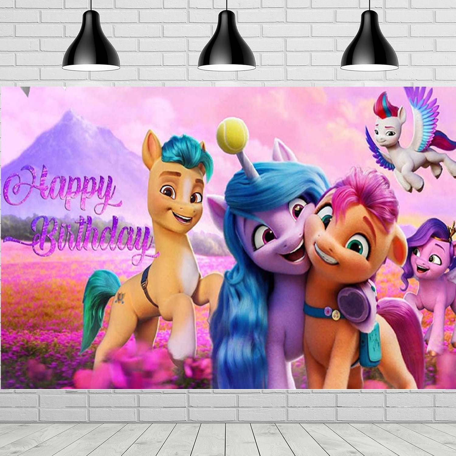 YAHAFEPY Officially Licensed My Little Pony Birthday Party Supplies ...