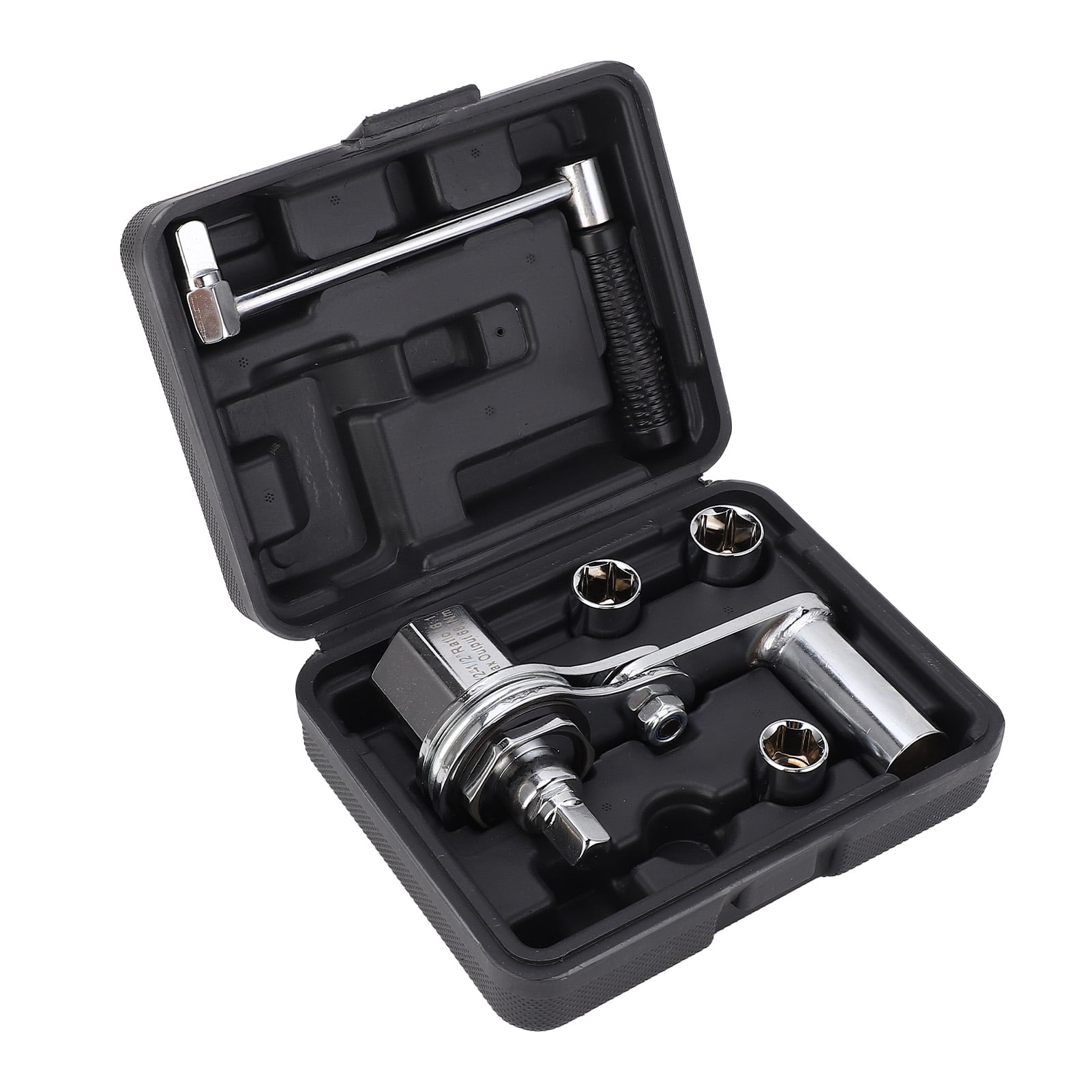 YAHHU 1/2-Inch Drive Torsion Multiplier Wrench Set, 1:16 Gear Ratio Lug ...