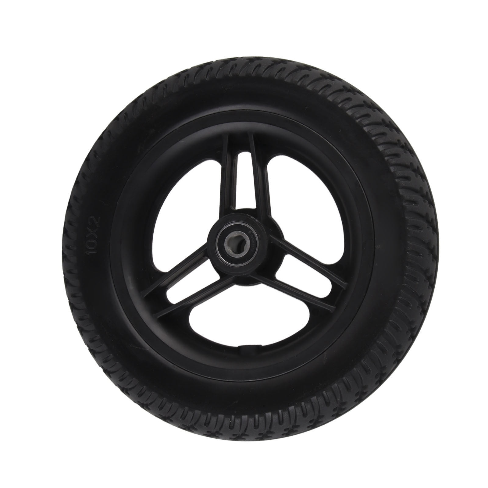 YAHHU 10 Inches / 25.4 cm Electric Wheelchair Front Caster Wheel Solid ...