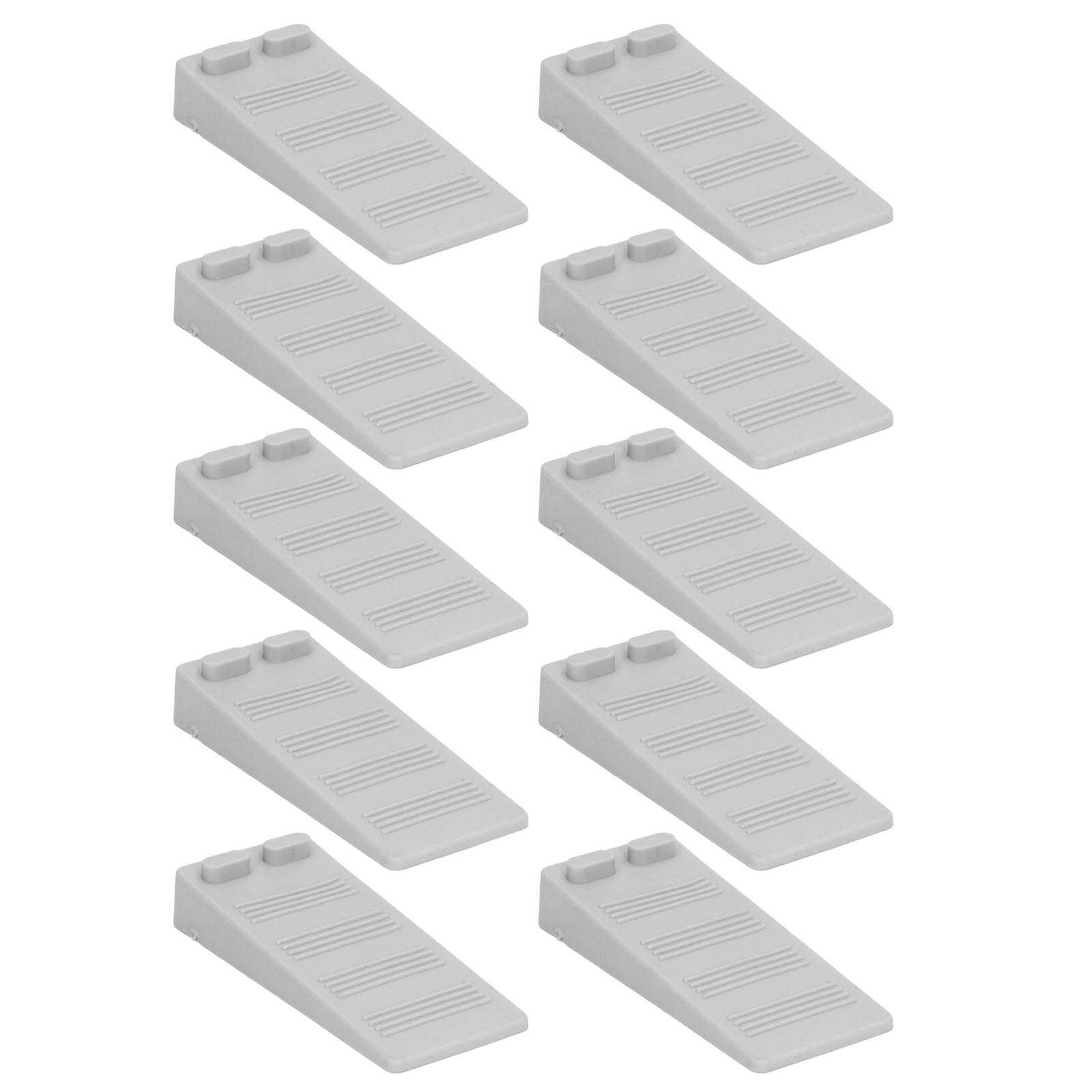 YAHHU 10‑Pack TPR Wedge Door Stops – Heavy‑Duty, Non‑Punching, Noise ...